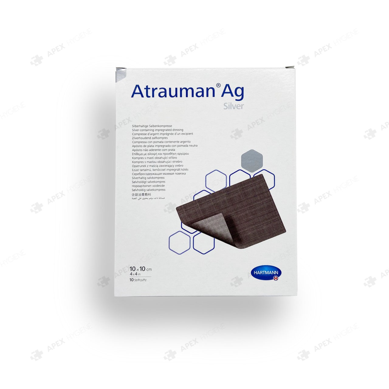 Atrauman AG - Silver Non-adherent Wound dressing – Apex Hygiene